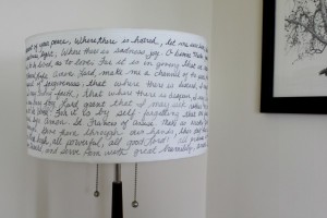 Sharpie Lampshade